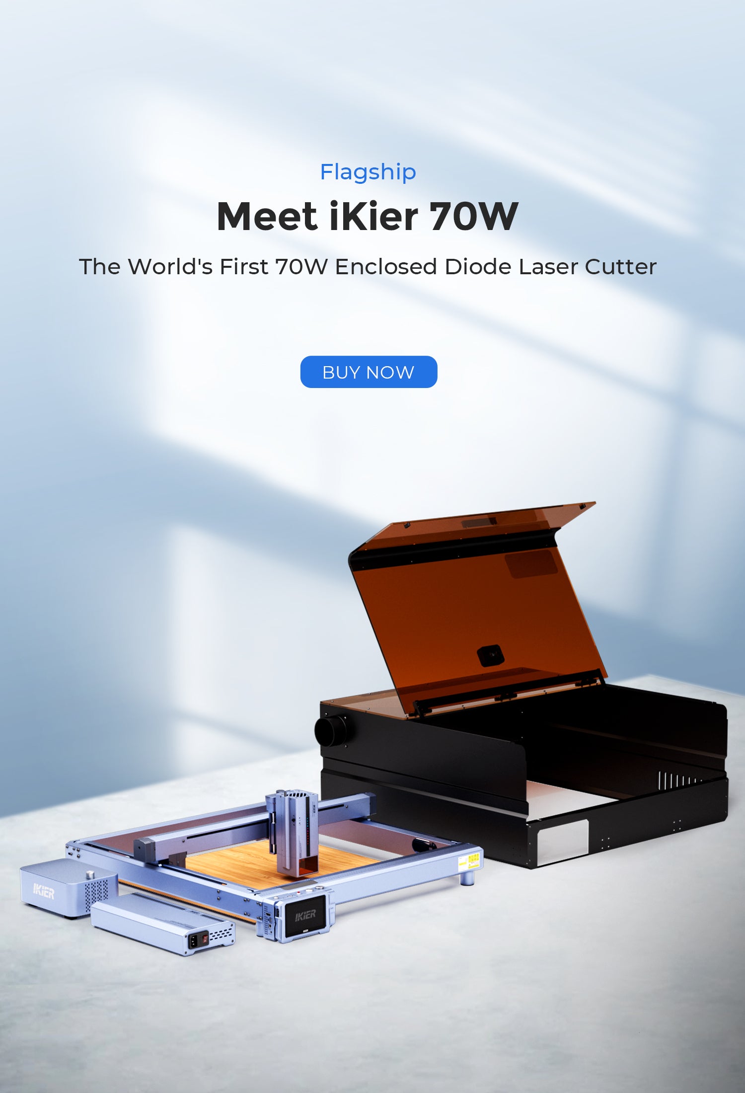 Smart Laser Engraver and Cutting Machines – iKier