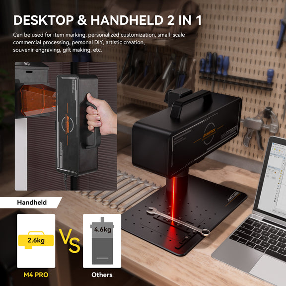 Atomstack M4 Pro Portable Dual Laser Engraver – iKier