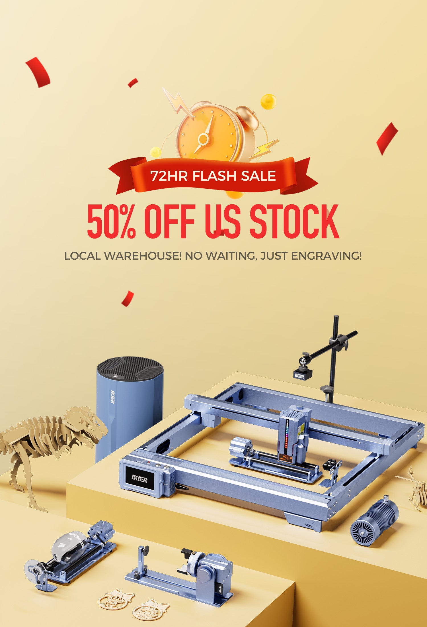 Smart Laser Engraver and Cutting Machines – iKier